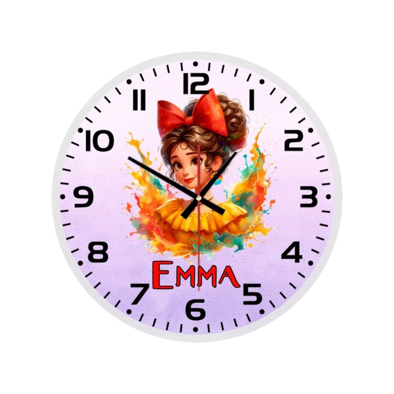 Disney Princess Encanto Glass Wall Clock – Magical Decor