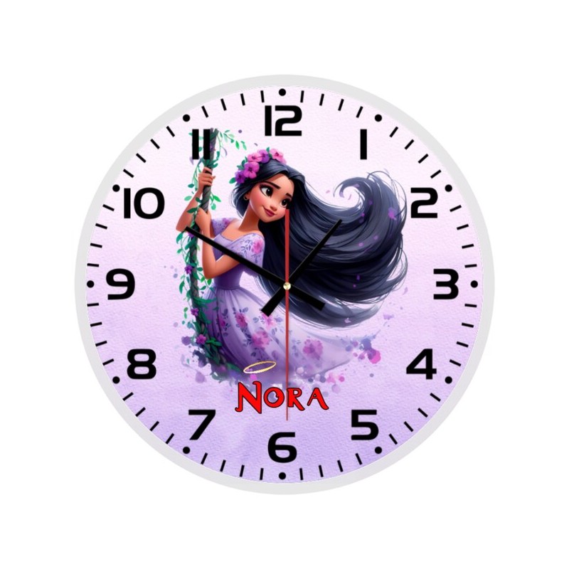 Disney Princess Encanto Glass Wall Clock – Magical Decor